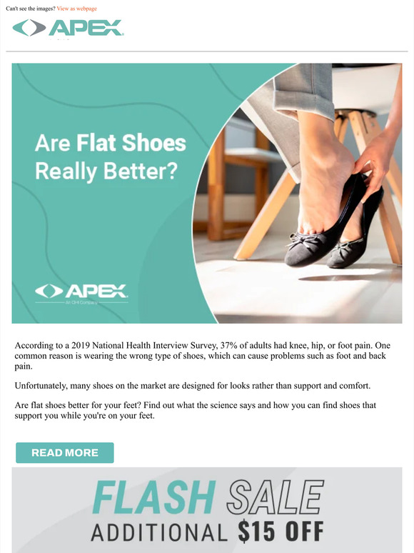 Apex Foot: Flat Shoes May Be in Fashion but Are They Better for Your ...