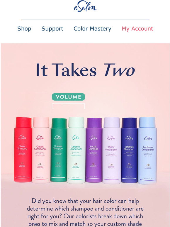 eSalon: What Shampoo & Conditioner is Right for Your Hair Color? | Milled