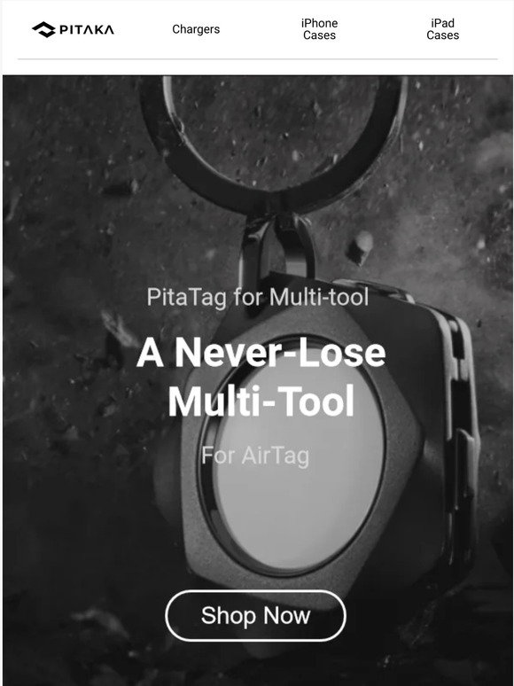 PITAKA: PITAKA: A Fancy Multi-Tool for AirTag Made for EDC Enthusiasts ...