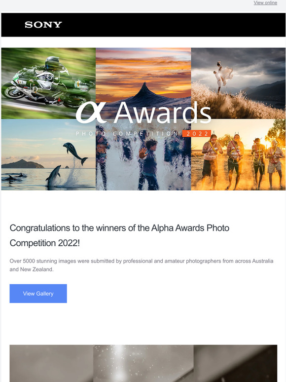 Sony Australia: Congratulations to the winners of the 2022 Sony Alpha ...