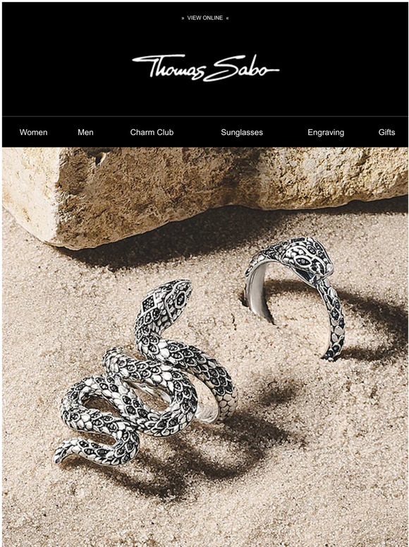 Thomas Sabo: NEW: Rebel Snake - Smart, agile & seductive | Milled