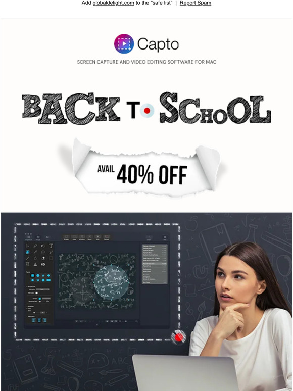 Global Delight: Teaching and learning made easier: Grab Capto at 40% ...