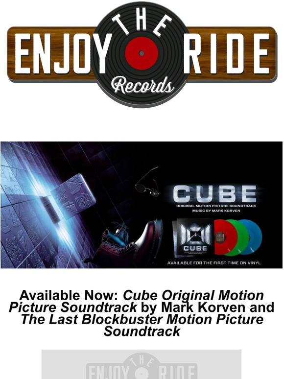 Enjoy The Ride Records: CUBE & The Last Blockbuster: Now Available ...