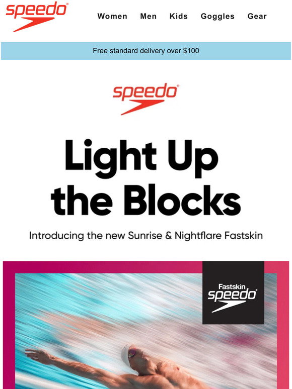 Speedo: Meet the new Sunrise and Nightflare Fastskin | Milled