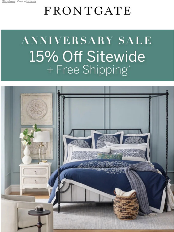 Frontgate: Meet our classic Kendall Canopy Bed | Milled