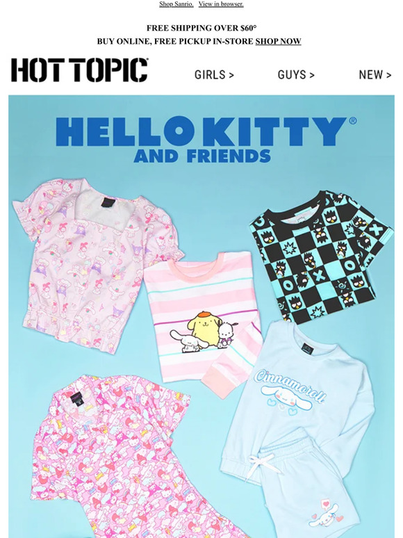 Hot Topic: Besties, Sanrio’s Friendship Day Collection is here 🎀 | Milled