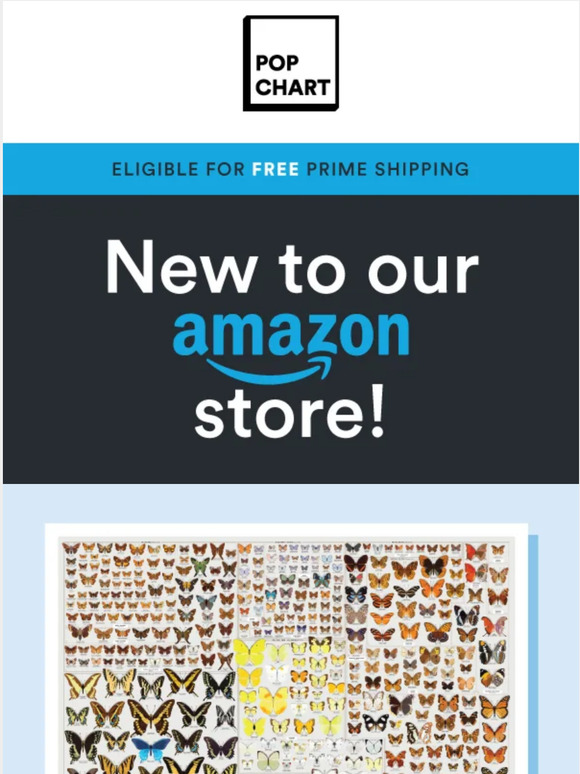 Pop Chart Lab: New Prints Now on Amazon! | Milled