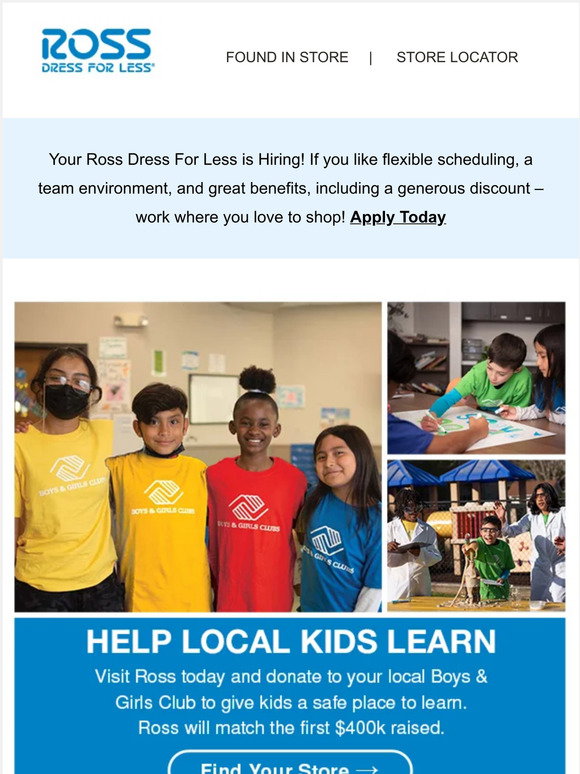 Ross: Come to Ross and Give Kids a Safe Space to Learn | Milled
