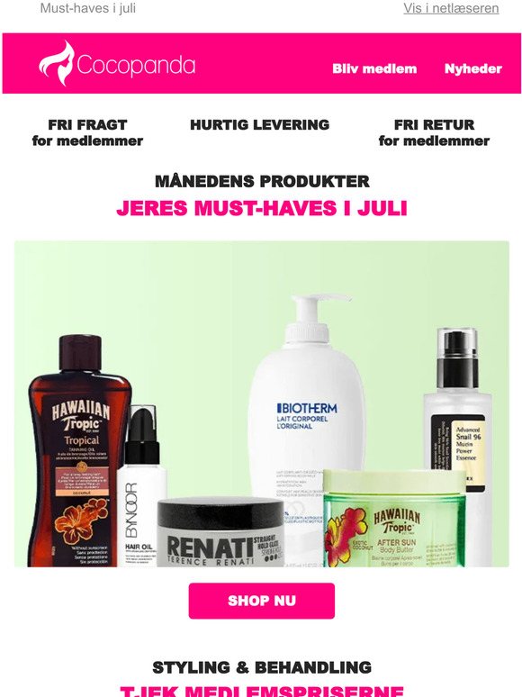 Cocopanda: Månedens must-haves! 🤩☀️👄 | Milled