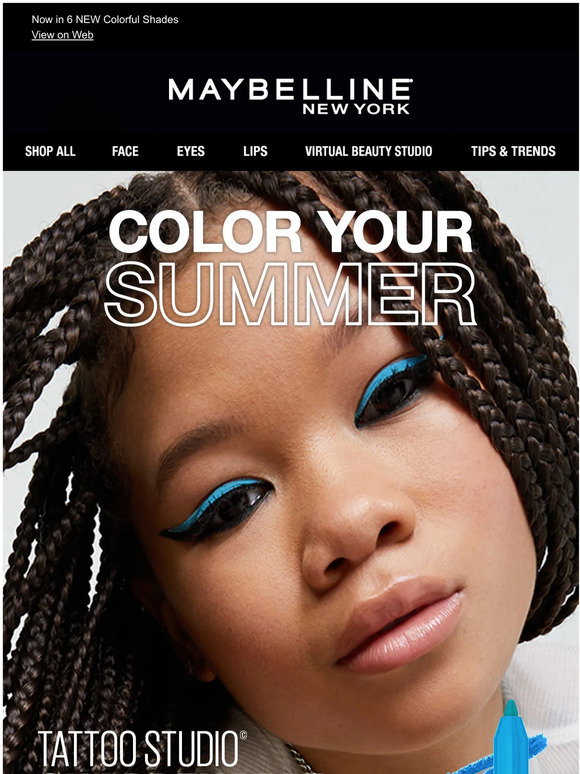 Maybelline: Eye-popping color is here! | Milled