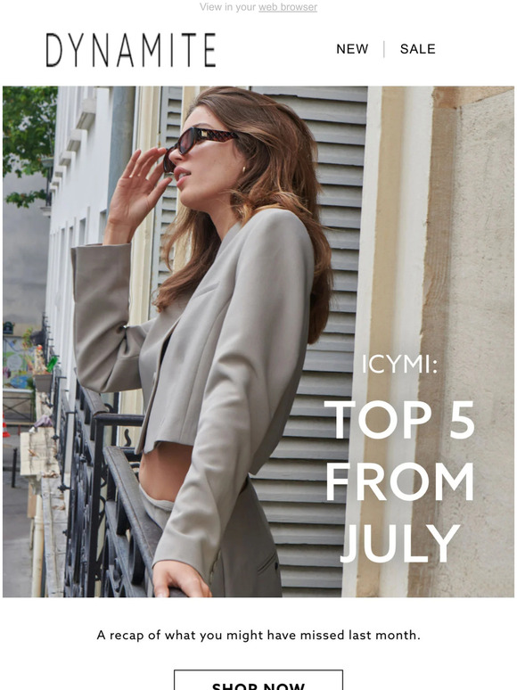 Dynamite: Top 5: July's Biggest Moments | Milled