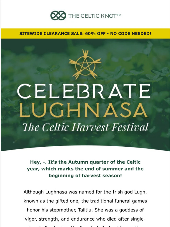 Celtic Knot Jewelry: Celebrate Lughnasa and your Irish heritage today ...