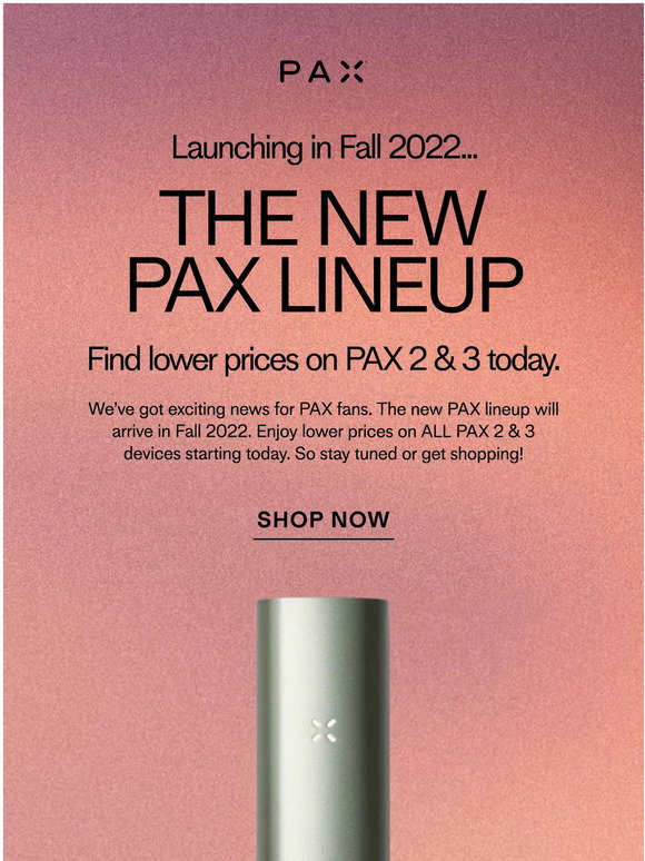 Personal Airline: New PAX Lineup Coming Fall 2022! | Milled