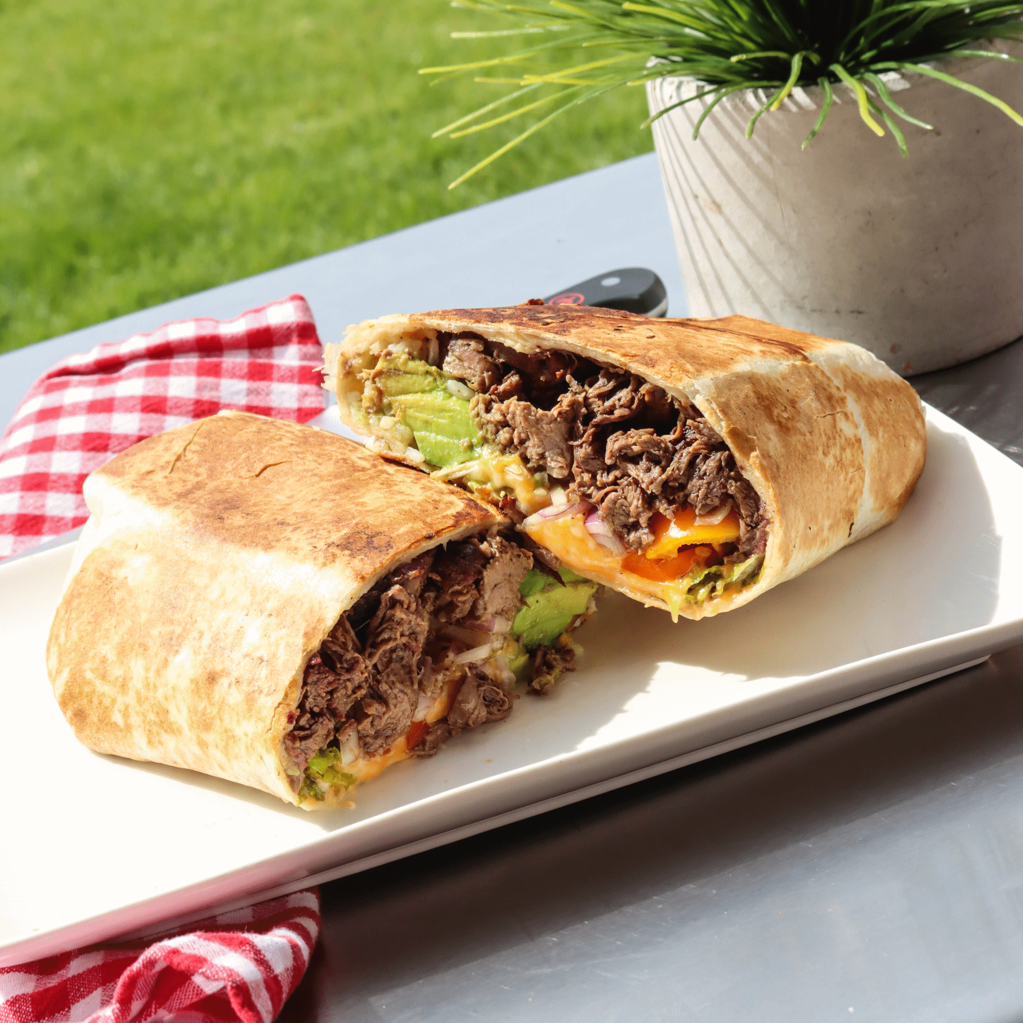 ThermoPro: Fulfill your craving for Mexican food with this Huge Burrito ...