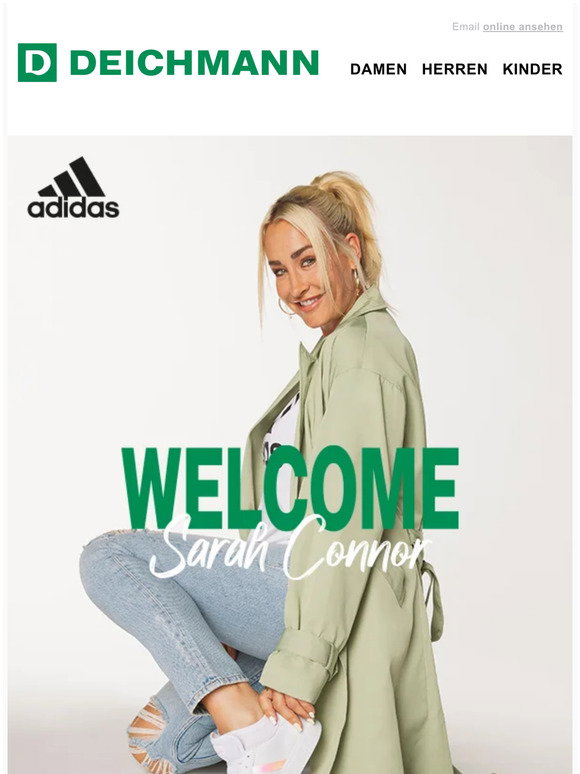 Deichmann: Entdecke den trendy Style von Sarah Connor mit dem adidas ...