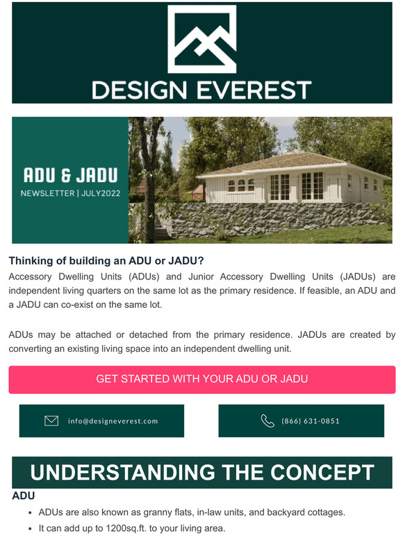 Design Everest: Here's Your Guide To Build An ADU & JADU | Milled