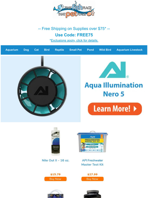 That Fish Place/That Pet Place: Aquatic Supplies We Know You'll LOVE ...