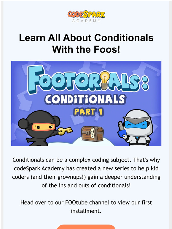 CodeSpark: New FOOtorial Alert! Kids can learn to code with the Foos ...