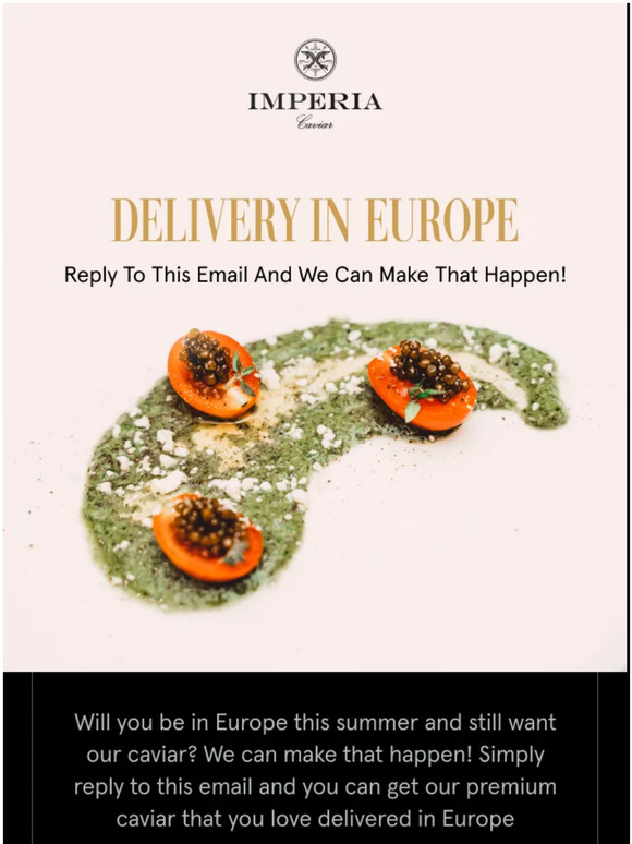 Imperia Caviar, LLC: Enjoy Caviar Bumps Everywhere! | Milled