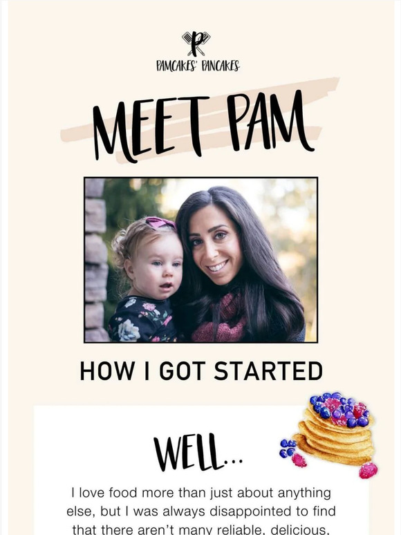 Pamcakes: MEET PAM - Founder of Pamcakes' Pancakes 🥞 | Milled