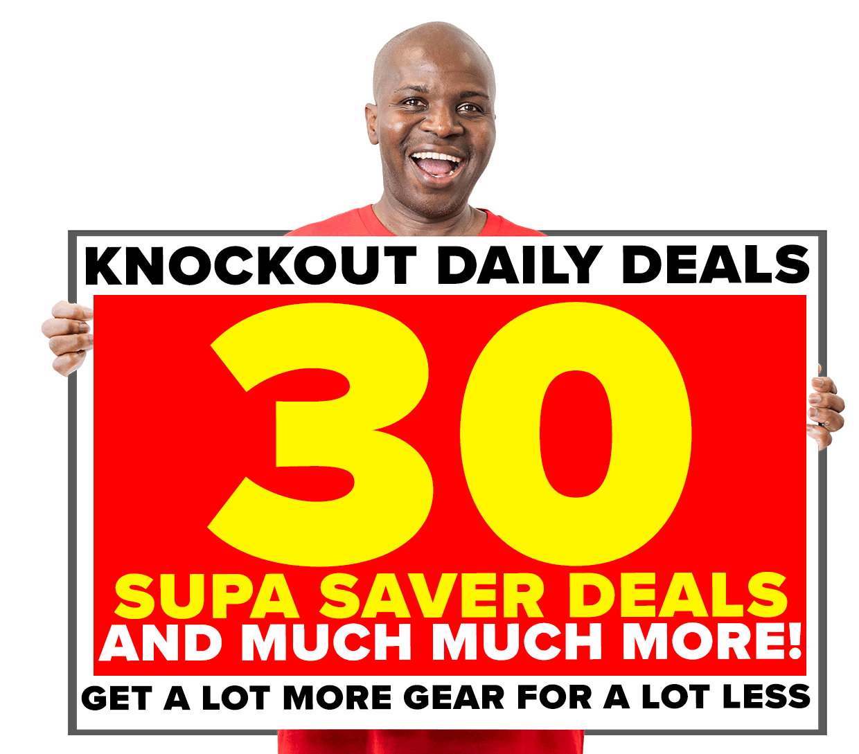 Supacentre: Save $500 On 1 Of The Daily Knockout Deals 🥊 Major New ...