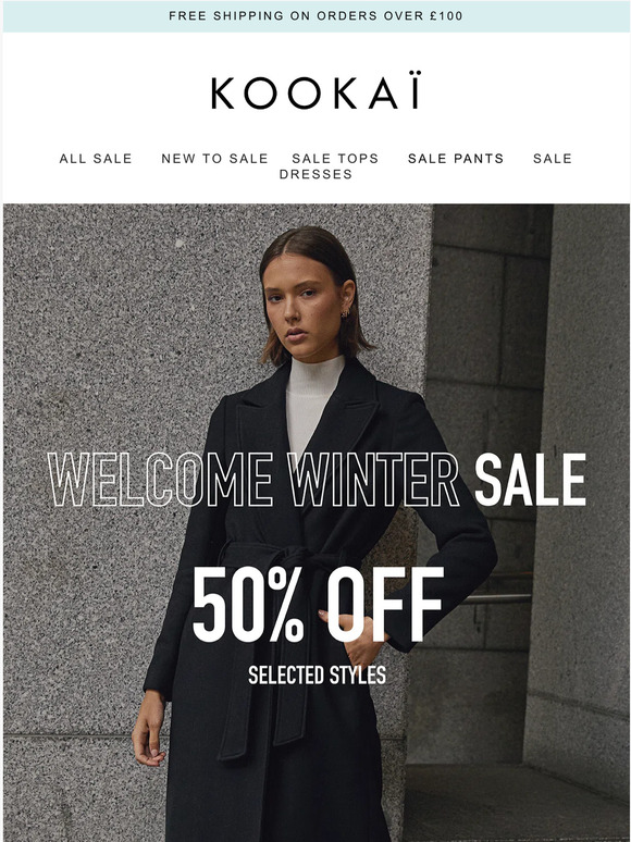 Kookai: The KOOKAÏ Welcome Winter Sale is Here ️ | Milled