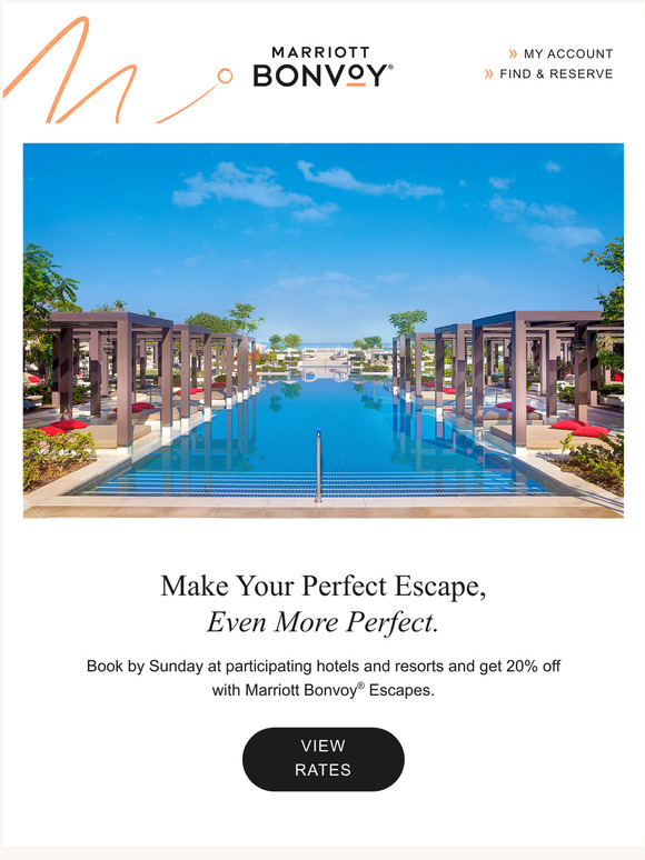 Marriott: Your Next Escape Awaits | Milled