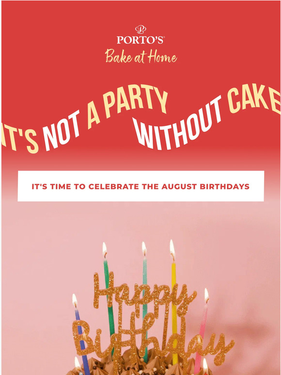 Porto's Bakery: Best.Birthday.Ever. 🥳 | Milled