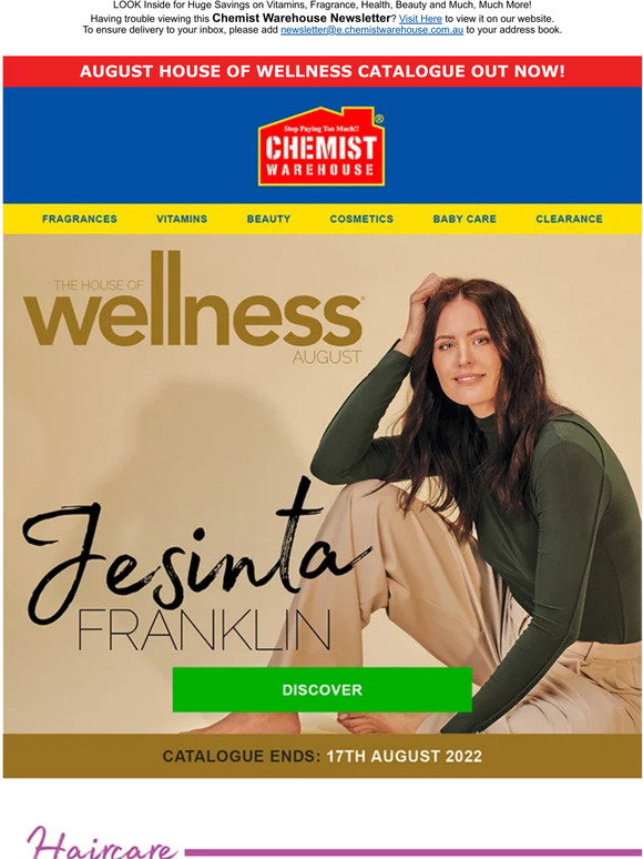 My Chemist: August House Of Wellness Catalogue Out Now! | Milled