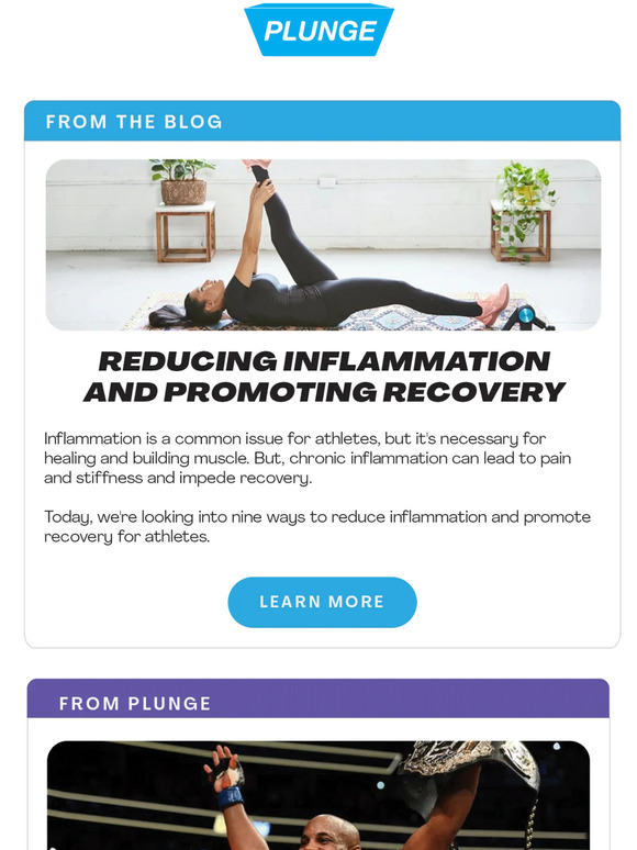 Plunge: Recover faster with these 9 tips | Milled