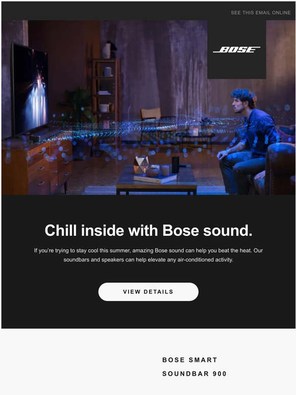 Bose: 😎 Stay cool with a Bose speaker or soundbar | Milled