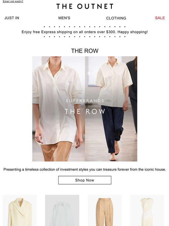 THE OUTNET: The Row, forever | Milled