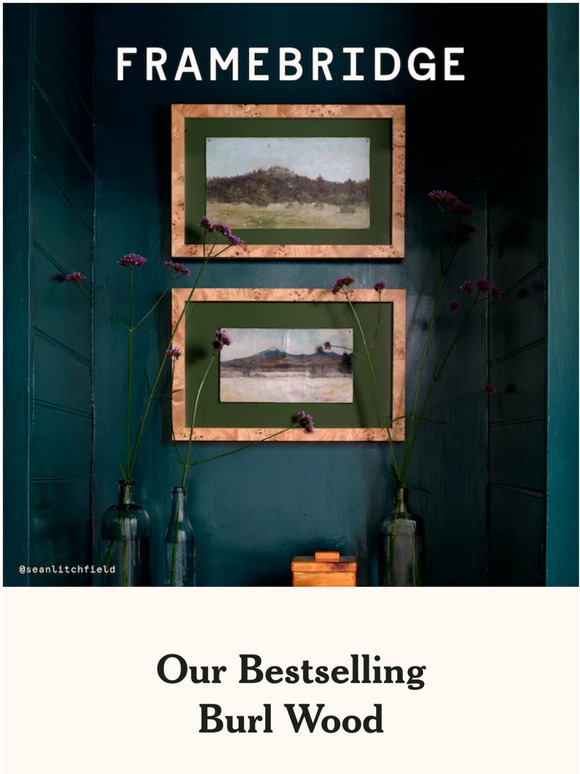 Framebridge: Trending: A frame that’s truly one-of-a-kind | Milled