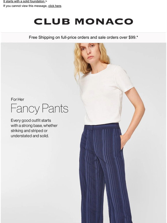 Club Monaco: What to wear from summer into fall... | Milled