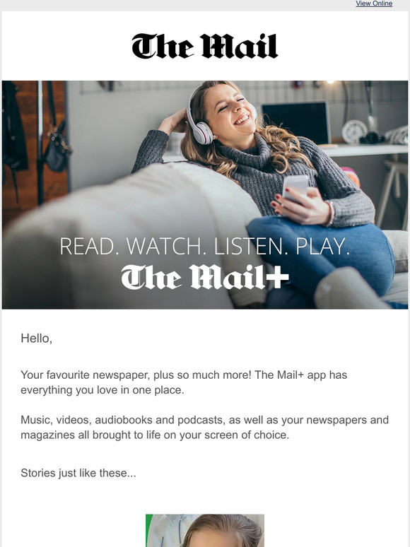 Daily Mail Experiences: Read. Watch. Listen. Play | Milled