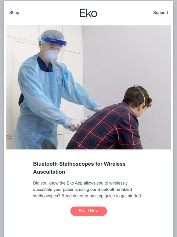 Eko Health: Step-by-Step Guide: Wireless Auscultation w/Eko App | Milled