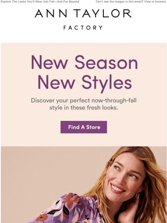 Ann Taylor: New Arrivals Are Here! | Milled