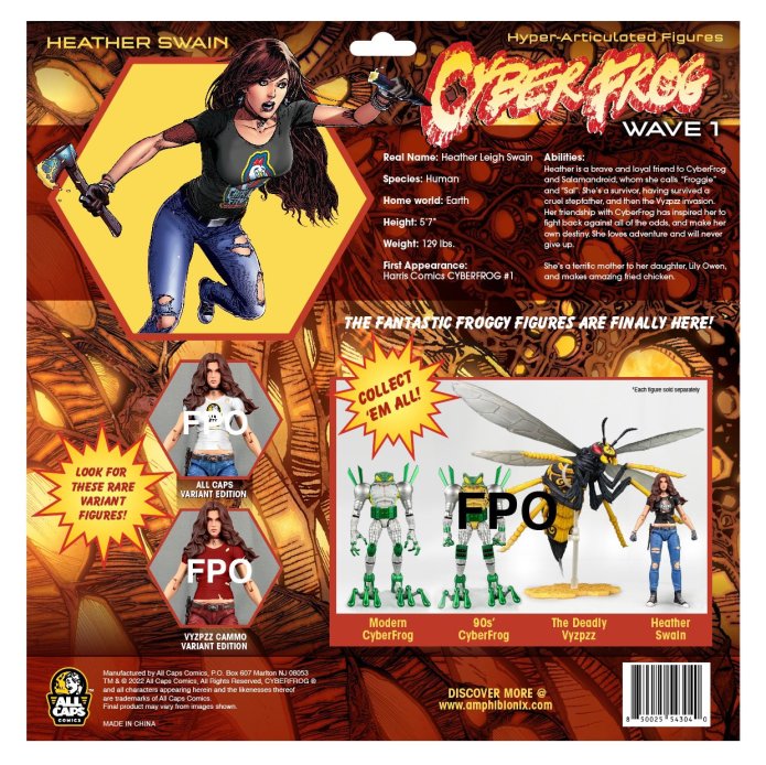 Indiegogo: 📢 Update #24 from 1st Wave CYBERFROG Action Figures! | Milled