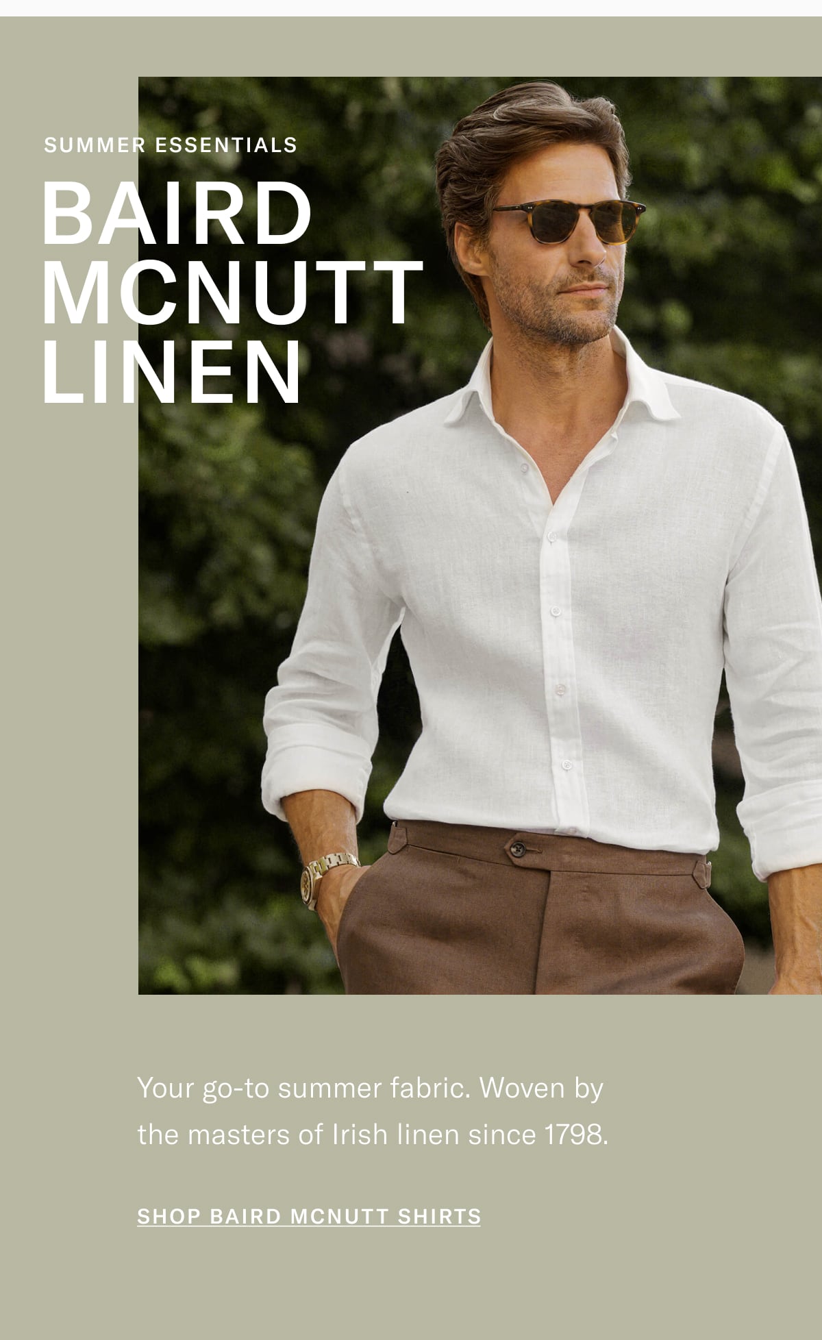 Proper Cloth: Introducing: Delavé Linen Shirts // Summer Essentials ...