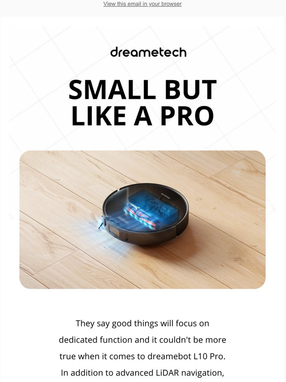 Dreametech: dreamebot L10 Pro, dedicated but pro. | Milled