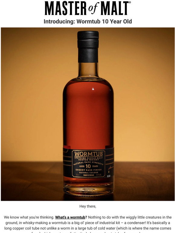 Master of Malt: Introducing: Wormtub 10 Year Old 🥃 | Milled