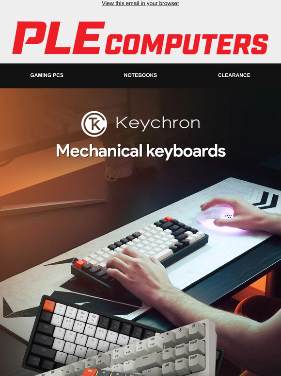 PLE Computers: Keychron Mechanical Keyboards In Stock NOW! 🙌 | Milled