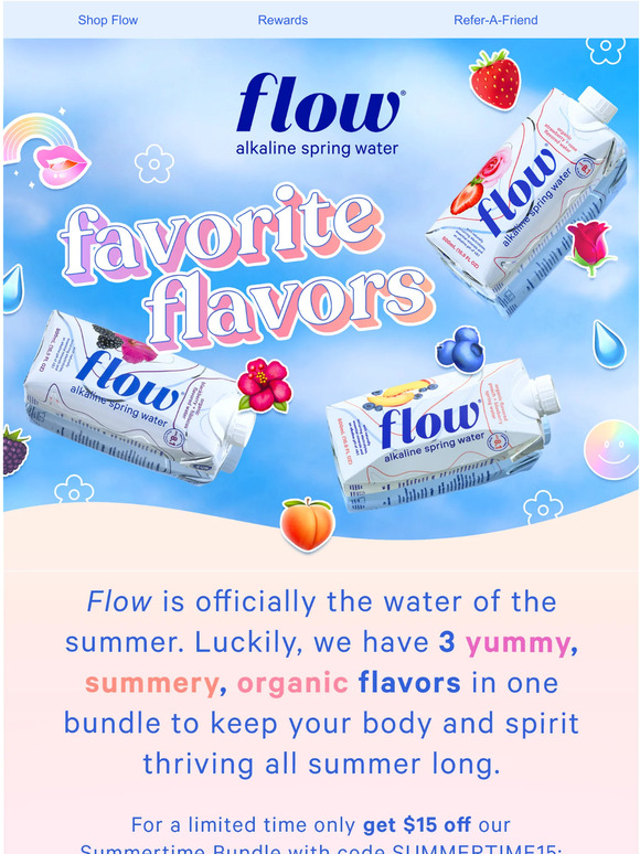 Flow Hydration: How to feel really really good | Milled