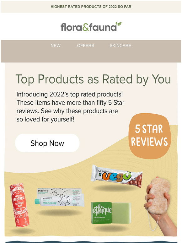 Flora and Fauna: The Top Products As Rated By You! ⭐ | Milled
