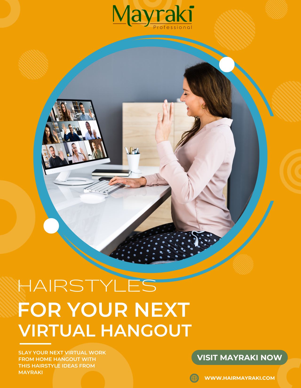 Mayraki: 5 Hairstyles for Your Next Virtual Hangout 💋 | Milled