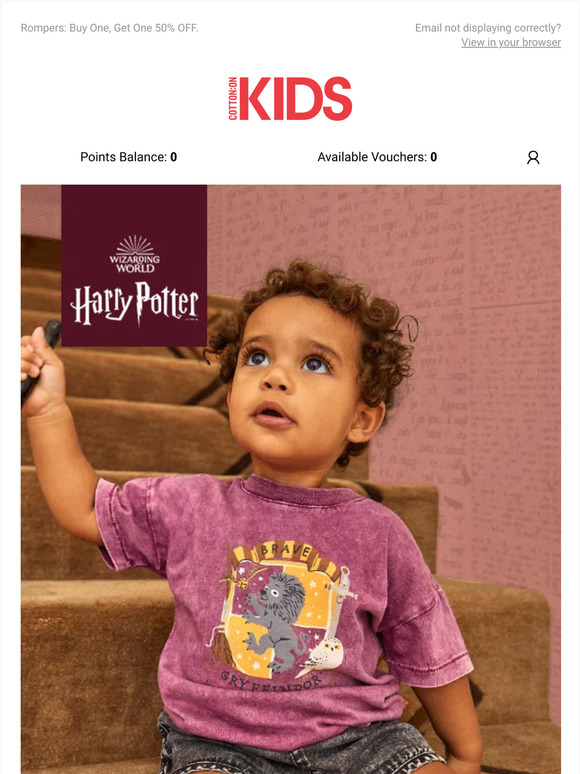 Cotton On: Harry Potter essentials for bub are here! | Milled