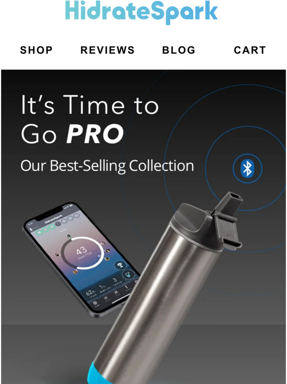 HidrateSpark: Which PRO bottle is right for you? | Milled