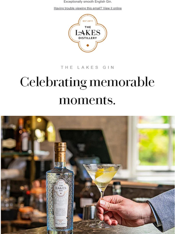 The Lakes Distillery: Make memorable moments with The Lakes Gin | Milled