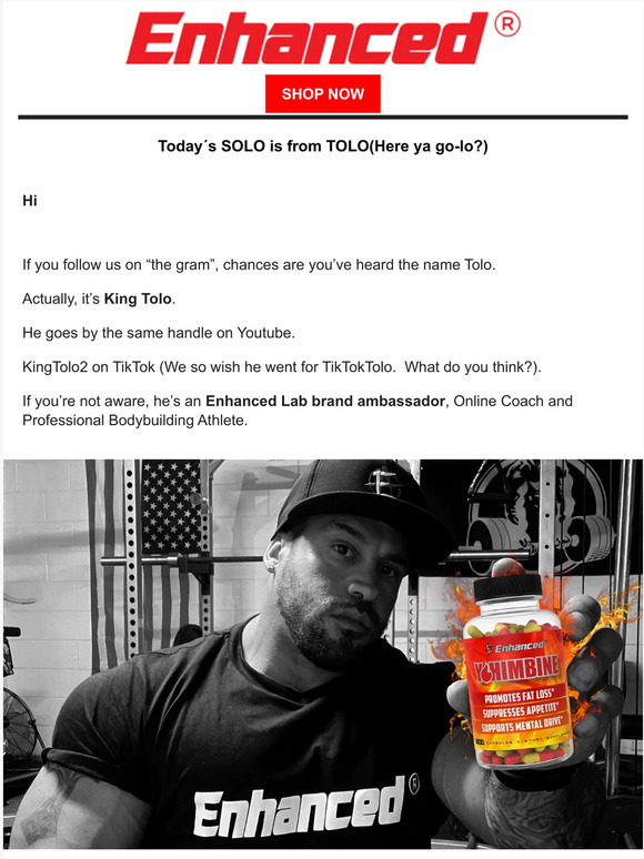 Enhanced Labs (US): Today’s SOLO is from TOLO (Here ya go-lo?) | Milled