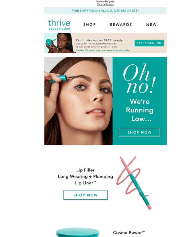 Thrive Causemetics: Some Of Your Beauty Faves Are Almost Sold Out | Milled